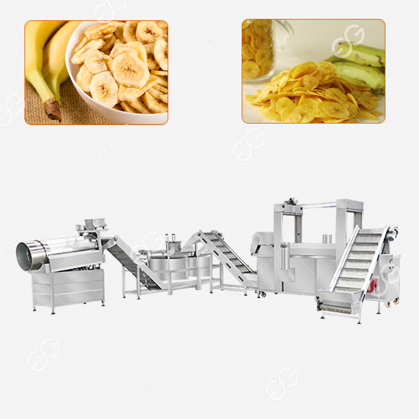 Semi-automatic Banana Chips Production Line 300Kg/H