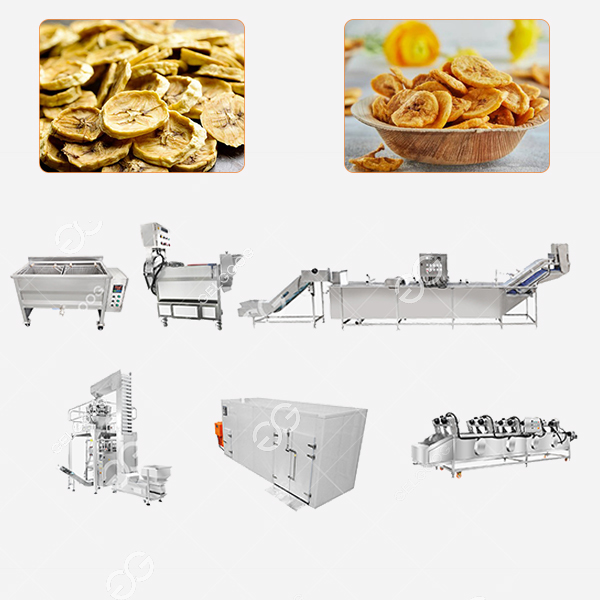 Banana Chips Drying Production Line From A To Z