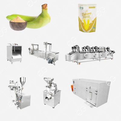 Complete Plantain Flour Processing Machine 300KG/H