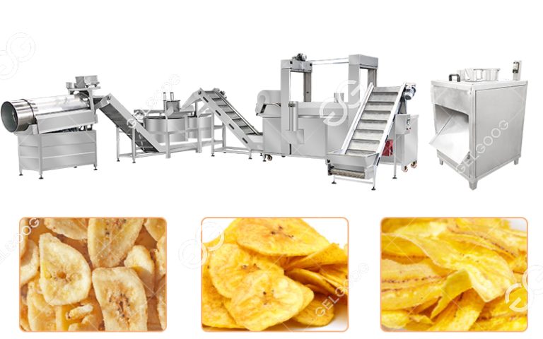 Automatic Machine To Make Plantain Chips Small Scale 300KG/H